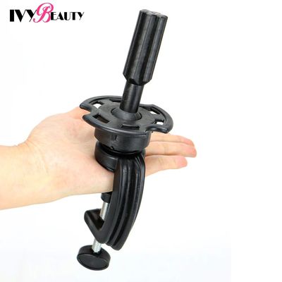 1 Piece Mannequin Head Stand Holder Adjustable Practice Trai
