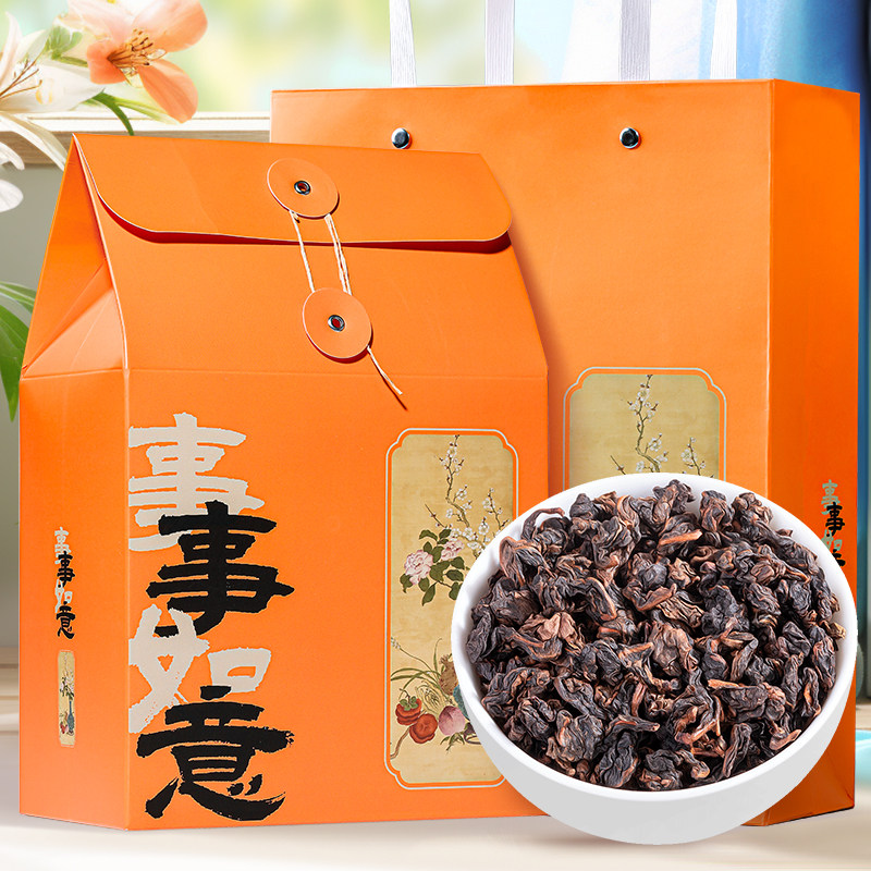 中闽峰州 黑乌龙茶 油切木炭浓香型碳培高山2026新茶叶正品500g