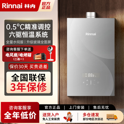 林内大师六驱恒温强排热水器
