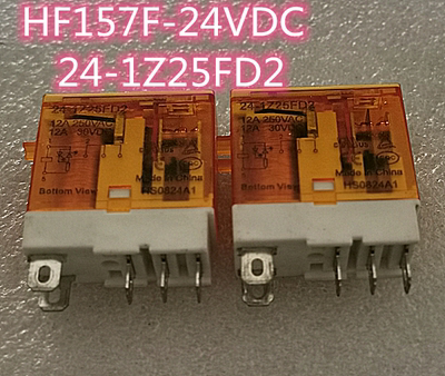 HF157F-24VDC 24-1Z25FD2 正品宏发继电器 HF157F-24-1Z25FD2