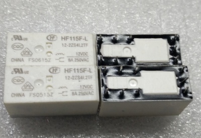 HF115F-L 宏发继电器 HF115F-L 12-2ZS4L2TF 12VDC 8A