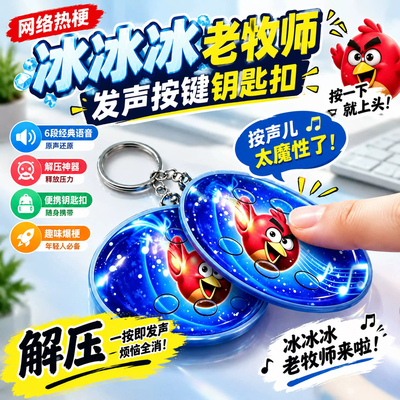 老牧师发声语音挂件六按键重生之