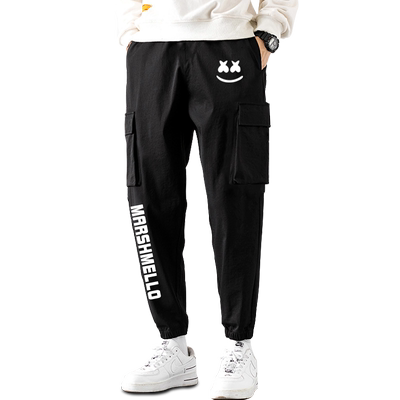 棉花糖运动休闲长裤工装裤