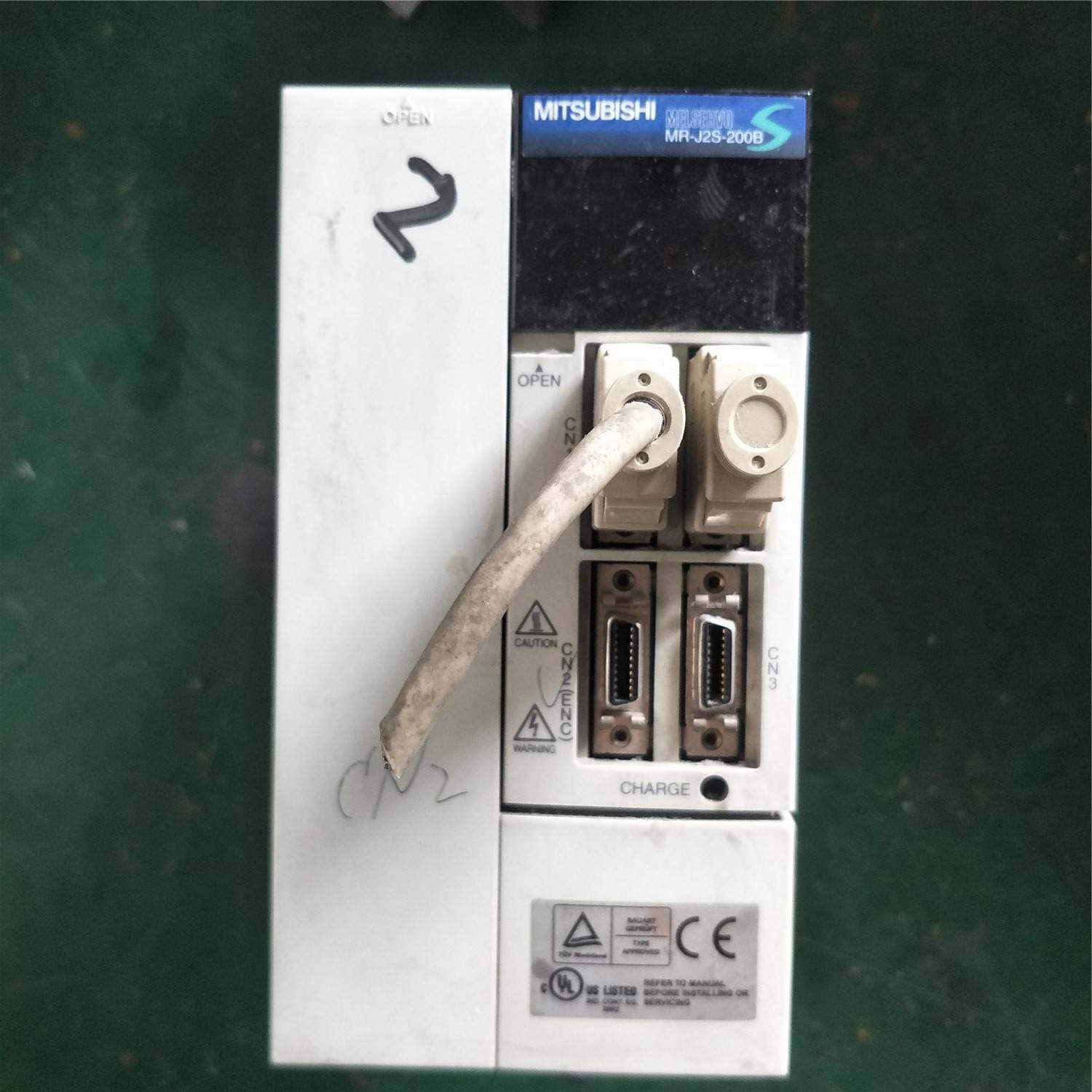 拆机三菱J2S伺服器MR-J2S-350A 350B现货实物图包好询价再拍_虎窝淘