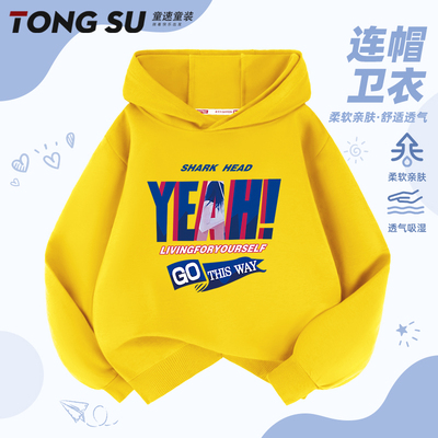 男童秋季卫衣2025新款薄款