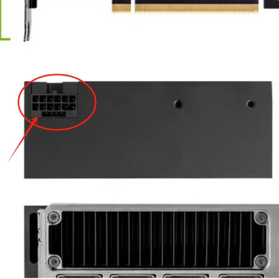 5090 4090 H200 H100 L40 L20  K100AI 16P 12VHPWR显卡GPU供电线