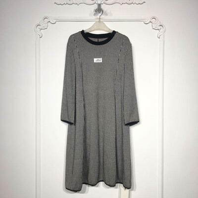潮系列 LM06268 时尚针织连衣裙品牌女装折扣颦