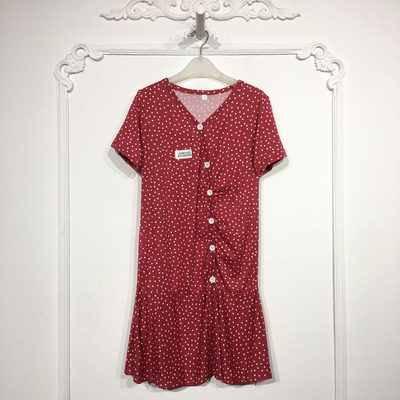 N系列 8214S094 时尚连衣裙品牌女装折扣颦
