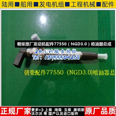 朝柴原厂发动机配件77550（NGD3.0）喷油器总成