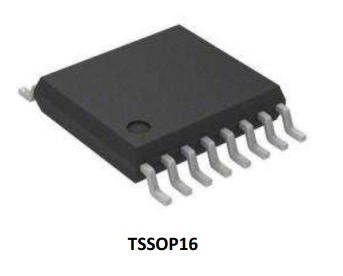 兼容替代ADS1242/MS1242低功耗模数转换器4路组合差分输入TSSOP16