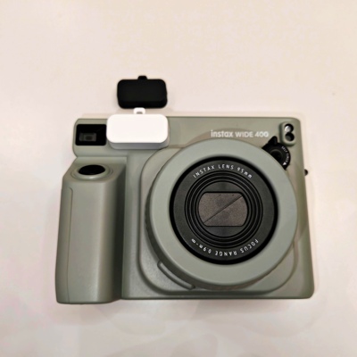 拍立得相机instax WIDE 400 闪光灯罩遮光罩柔光罩