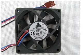 台达12V 7CM CPU散热风扇AFB0712HHB/HB/LB 7015静音大风
