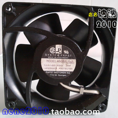 ebmpapst TYP 4600N/X/Z 4606N/X/Z/ZR 12038 115V风扇12cm