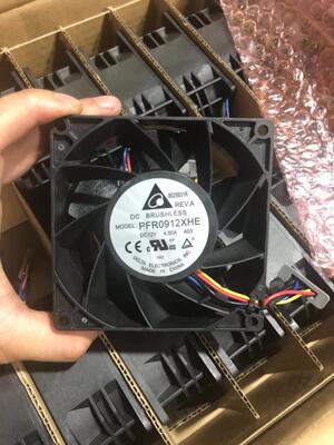 全新台达 9238 12V 4.5A PFR0912XHE 9CM 暴力大风量 服务器风扇