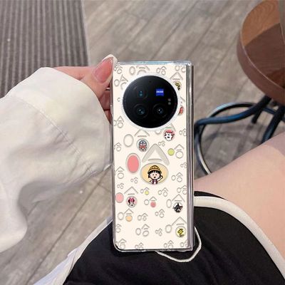 适用于VIVOXfold5手机壳xfold3/xfold2/xfold3pro折叠款硬壳