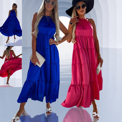 2022时尚夏季新款休闲涤纶宽松