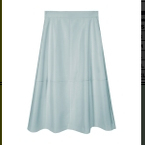 【Real/Lucky】-复合拼接半裙Q7201C/试穿M/裙长72