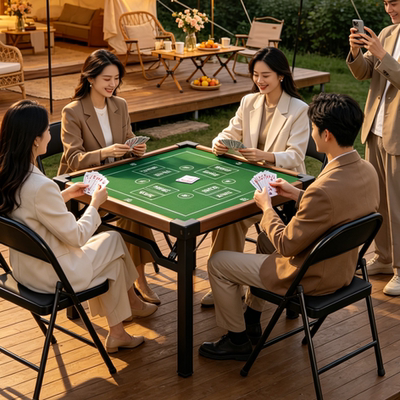 可折叠掼蛋麻将棋牌桌