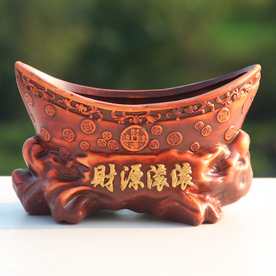 Yuanbaoshapedceramicwealth