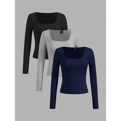 N 89785 Padded yoga long sleeve top 带胸垫瑜伽长袖跨境速