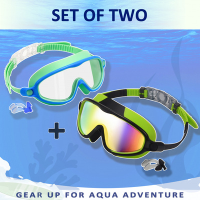 U 20134 Anti-fog large frame kids goggles 防雾大框儿童泳镜