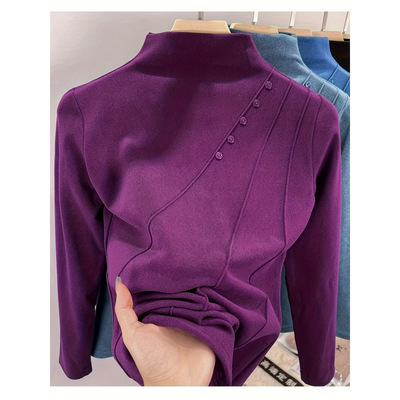 J 84389 Women's double fleece base layer 女士双面德绒打底衫