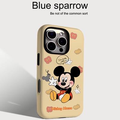 可爱Q版米奇二合一菲林手机壳