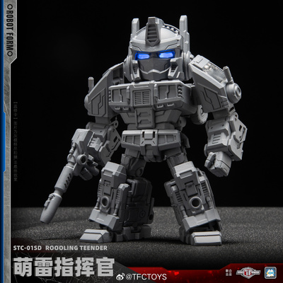 TFC TOYS联合激光猫 大头柱 STC-01SD 萌雷指挥官 滚雷Q版小柱子