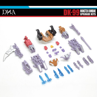 变形玩具配件包 DNA DK99 世代精选核心级怪魔巨魔兽 升级配件包