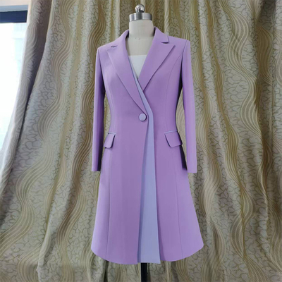 雅时捷女主持面试西装连衣裙