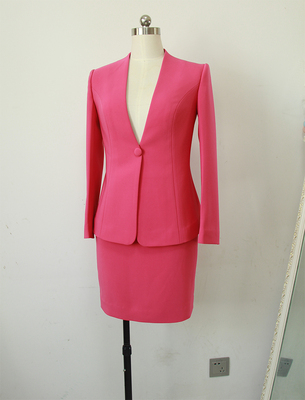 雅时捷定做女艺考生播音员面试主持人上镜装小西装B002