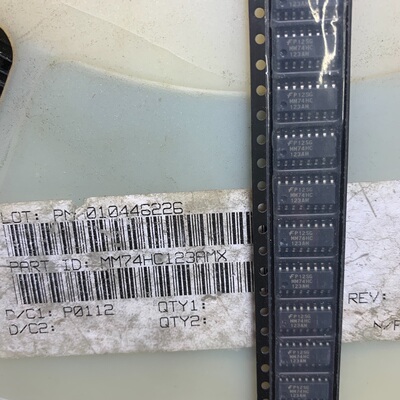 MM74HC123AMX MM74HC123AM全新原装正品 现货实图 双重触发振荡器