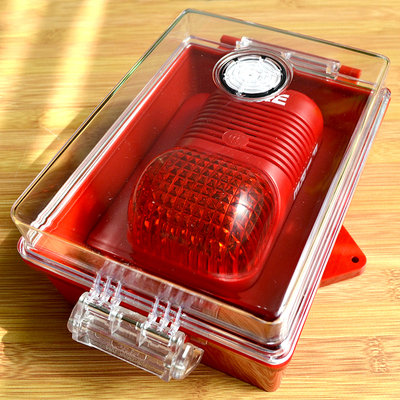 NOTIFIER诺蒂菲尔 声光防水盒 P2475RLZ火灾声光报警器 防雨罩