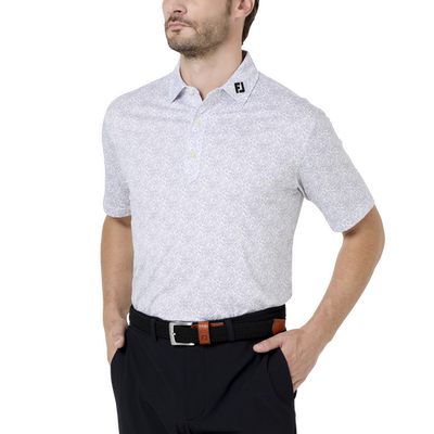 日本26春夏FootJoy男士高尔夫服装经典潮流轻量弹力抗UV吸湿短袖