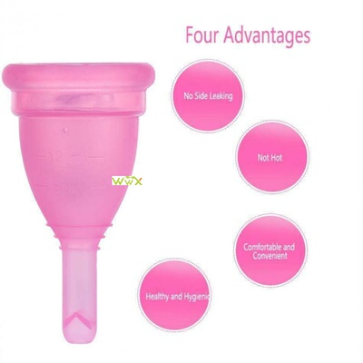 现货速发Wo Sil stru Cup Wo Reusable Period Cup Femi