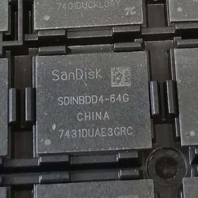 SDINBDD4-64G 153球64G EMMC闪存闪迪64G存储芯片