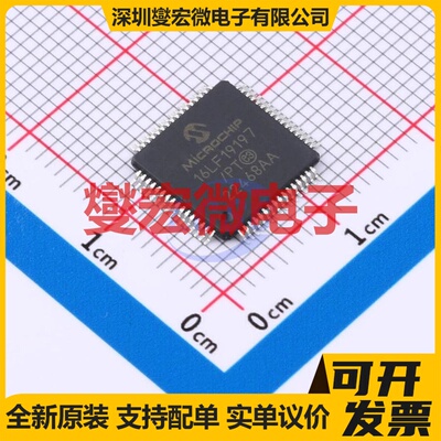PIC16LF19197-I/PT TQFP-64(10x10) MCU/MPU/SOC微处理器控制器