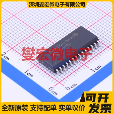 PIC16C73A-10/SO SOIC-28-300mil MCU/MPU/SOC微处理器控制器