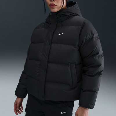 耐克女装耐克都会拒水羽绒服连帽夹克外套女IH0728