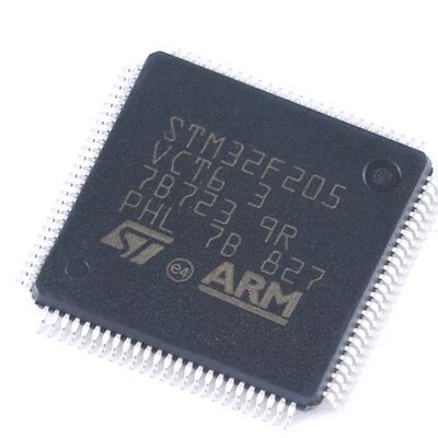 全新原装贴片32位微控制器芯片STM32F205VCT6 LQFP-100 MCU控制器