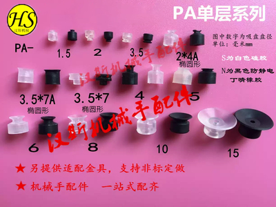 单层机械手真空吸盘PFPA-2