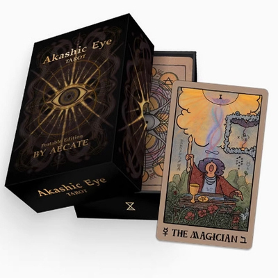 阿卡西之眼塔罗牌便携版 Akashic Eye 牛皮纸色版