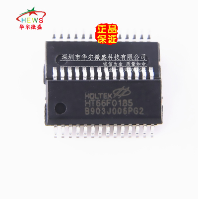 原装正品 假一赔十 HT66F0185 贴片SSOP-28 A/D+UART+CP单片机MCU