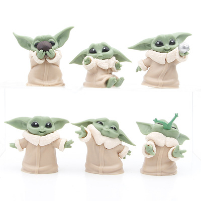 6款尤达宝宝曼达蛋糕摆件