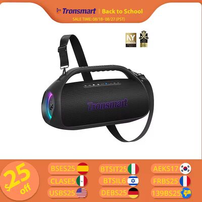 Tronsmart Bang2蓝牙音箱无线插卡U盘大音量户外便携式低音炮音响