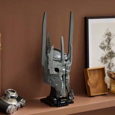 2026年新款11373指环王:索伦头盔男女孩益智积木玩具拼装大型35