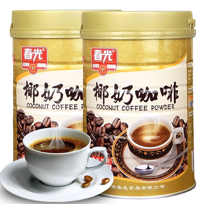 春光椰奶咖啡400gx2桶装香醇速溶