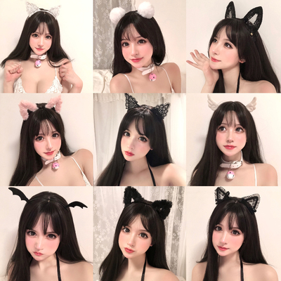 猫耳朵纯欲网红可爱发箍cos拍照