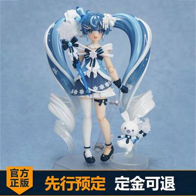 先行预订 MaxFactory figma 雪未来 Crystal Snow 可动