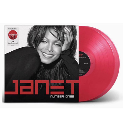 全新红胶2LP Janet Jackson Number Ones 珍妮杰克逊 精选 黑胶